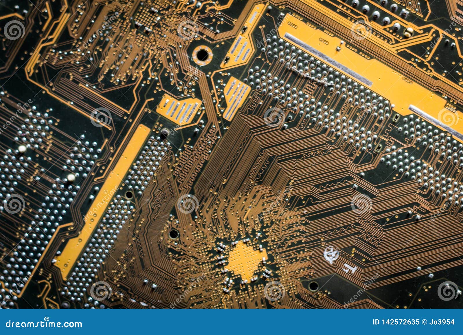Electronic Circuit Board, Motherboard Digital Chip in Computer Stock Image - Image of system ...
