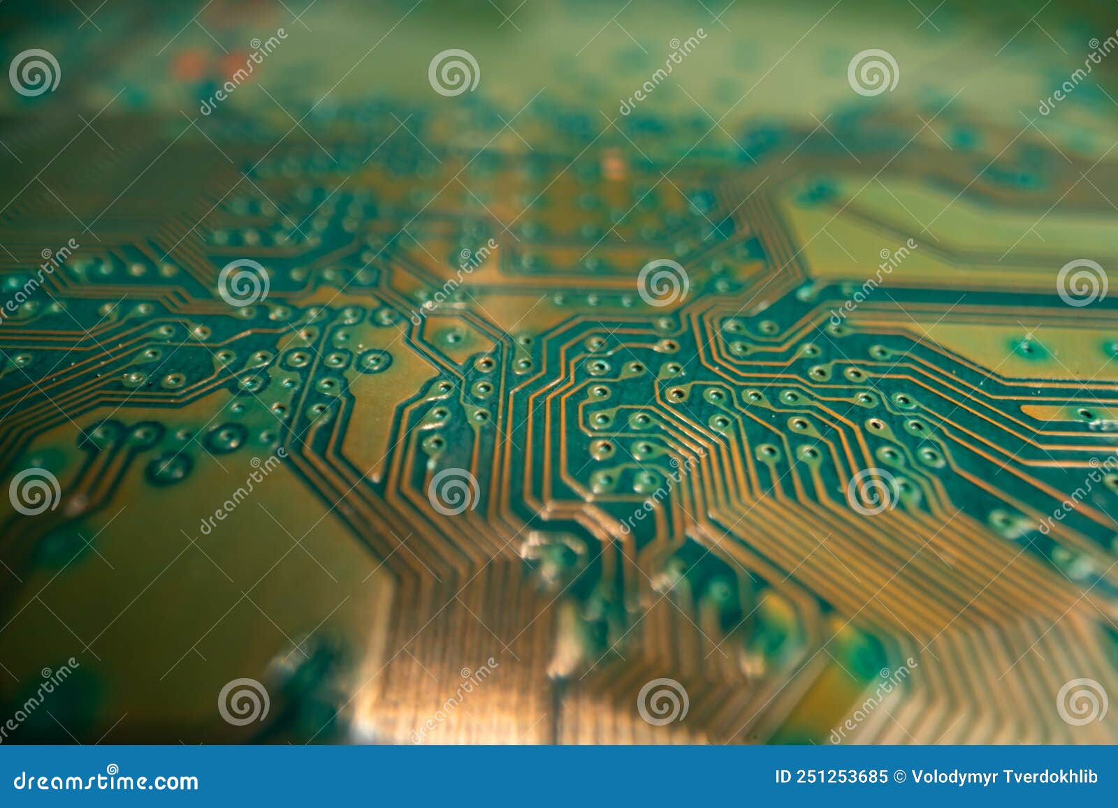 Electrical Microcircuit. Royalty-Free Stock Photo | CartoonDealer.com ...