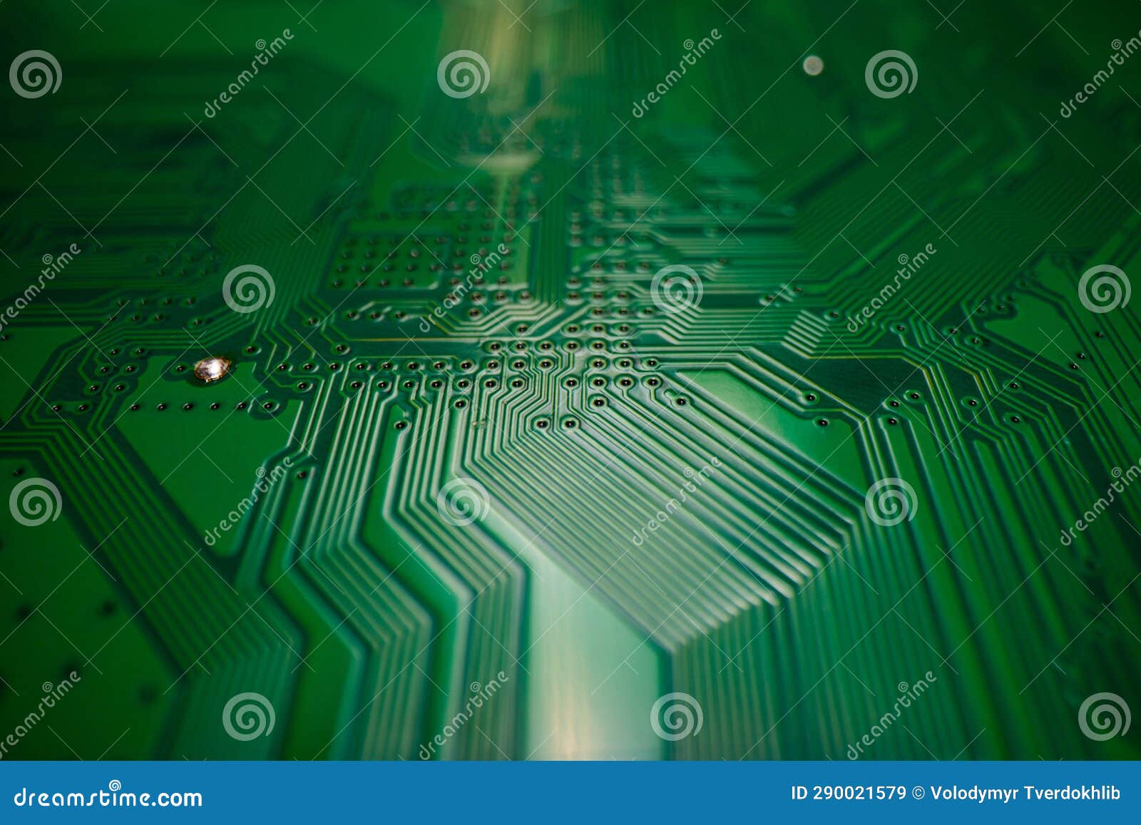 Electronic Circuit Board Technology Background. Electronic Plate ...