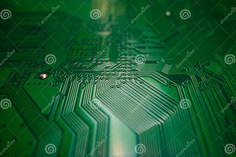 Electronic Circuit Board Technology Background. Electronic Plate ...