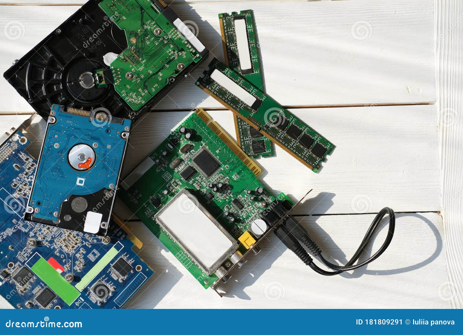 Electronic Circuit Boards. Micro Circuits Chip for Computer Stock Image ...