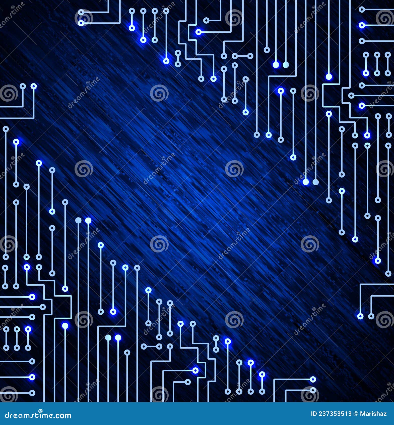 Blue Ruffle Fabric Texture Seamless Pattern Cartoon Vector ...