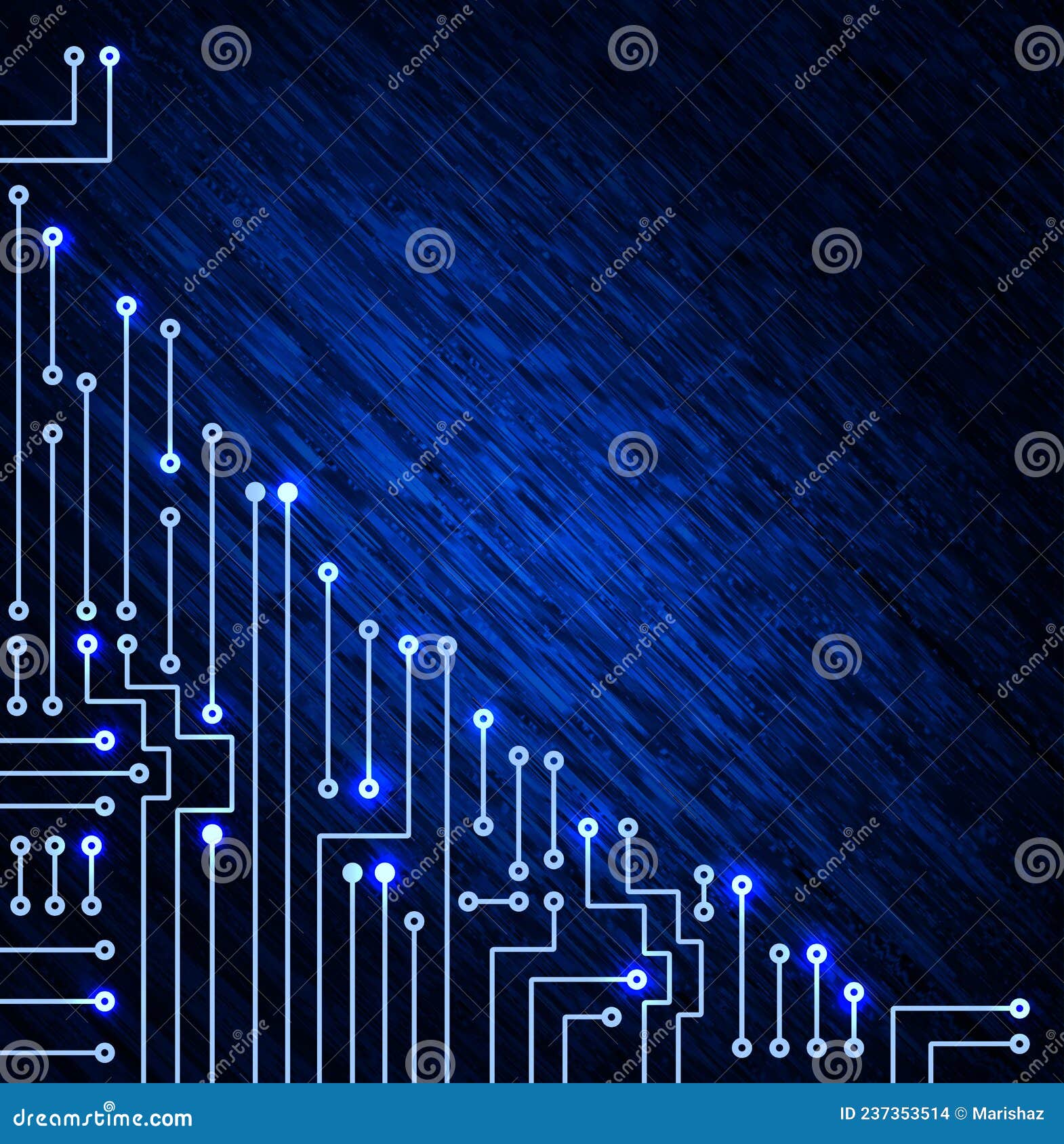 Blue Ruffle Fabric Texture Seamless Pattern Cartoon Vector ...