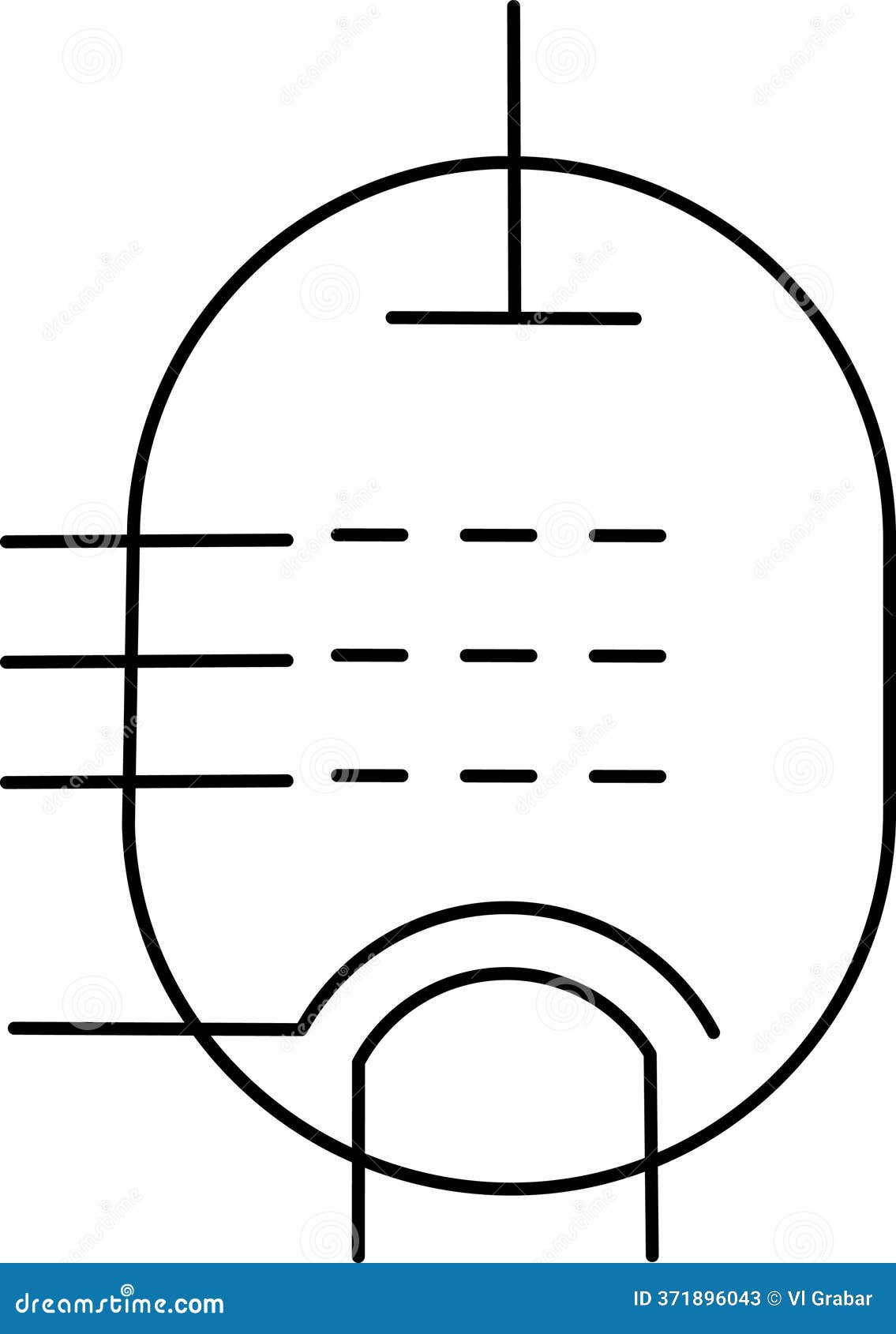Electronic Circuit Symbols. Graphic Symbols For Electrical Components ...