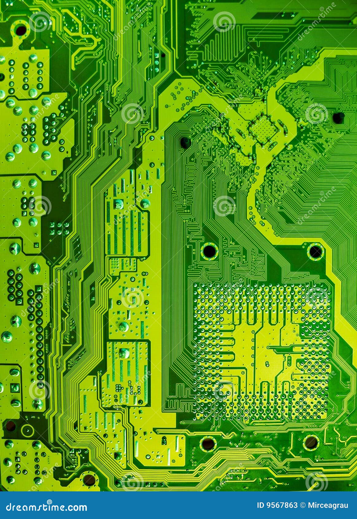 Electronic circuit texture stock image. Image of complexity - 9567863