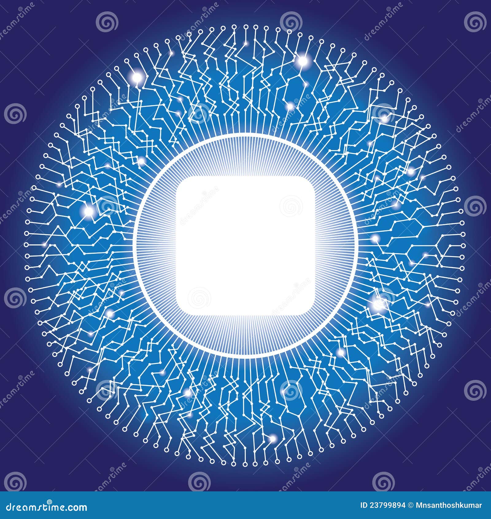Electronic Circular Circuit Design with Copyspace Stock Vector ... Electronic Circular Circuit Design with Copyspace Stock Vector ...