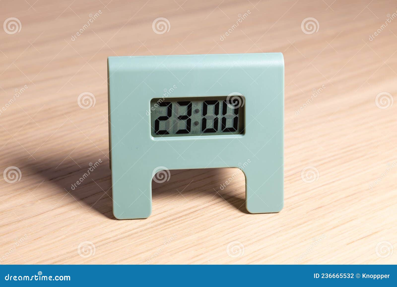 Twenty-three Hours on Electronic Clock Stock Photo - Image of hour ...