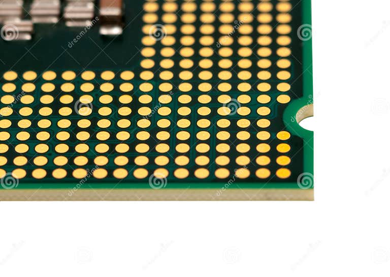 Electronic Collection - Computer CPU Isolated on White Background Stock ...