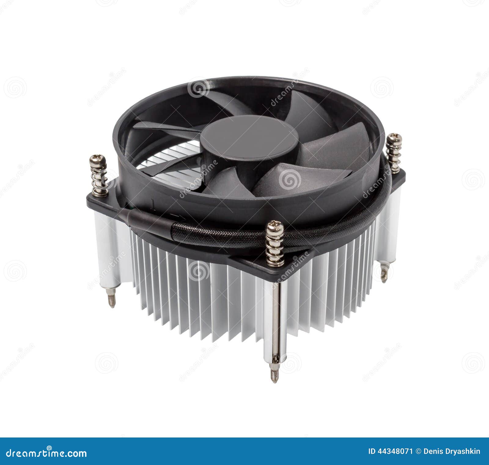 Electronic Collection - CPU Cooler Stock Image - Image of power, cool ...