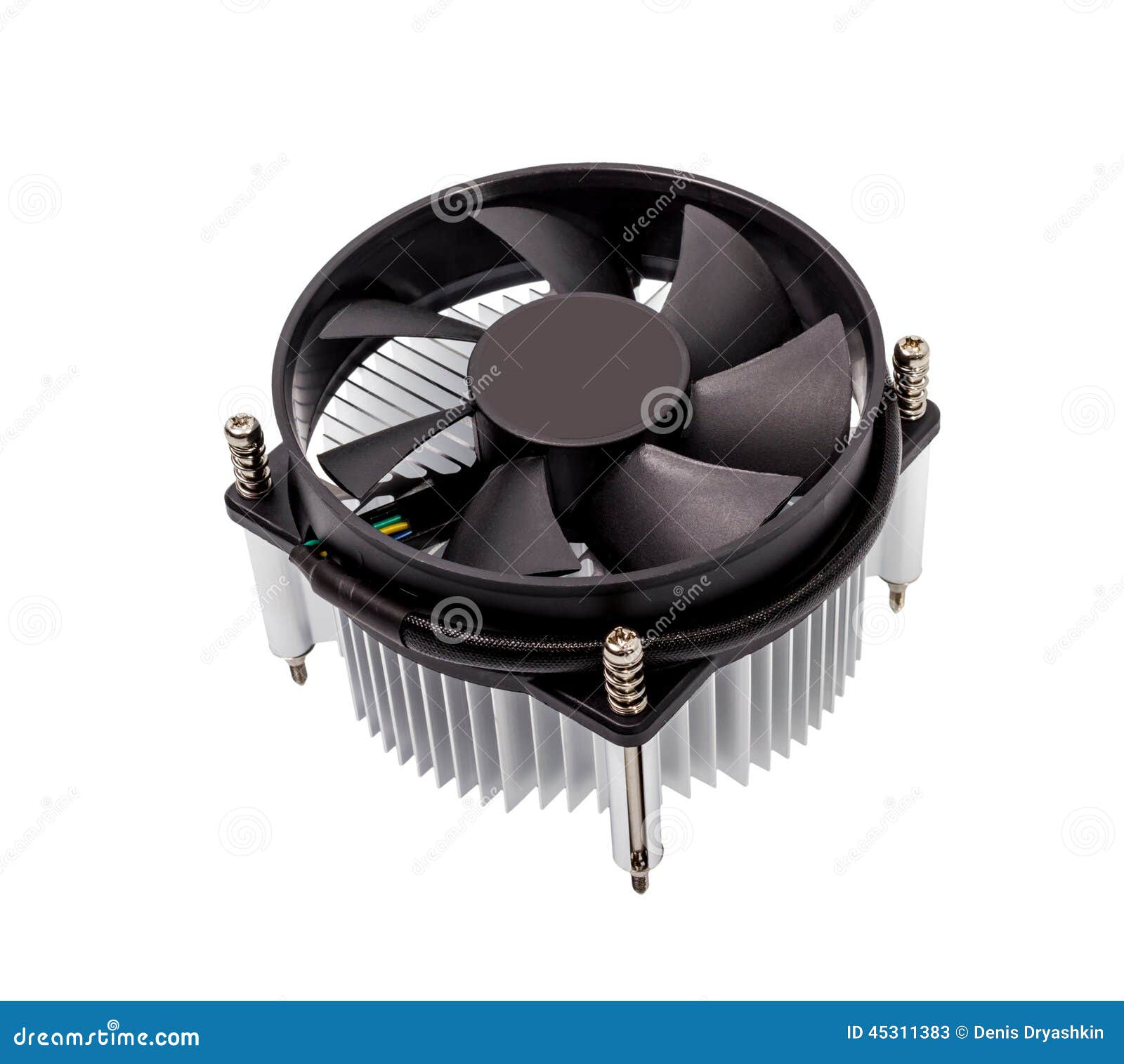 Electronic Collection - CPU Cooler Stock Image - Image of cooler, cool ...