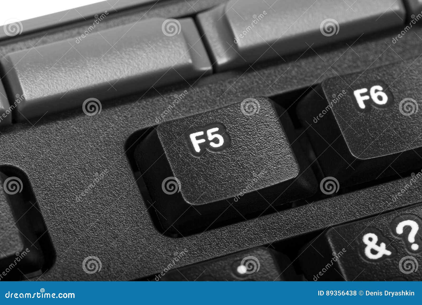 Electronic Collection - Detail Computer Key F5 Stock Photo - Image of ...