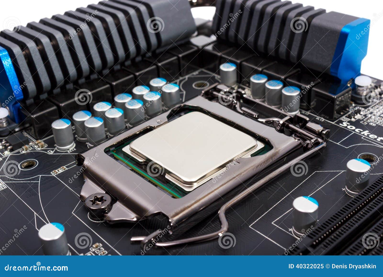 Electronic Collection - Multiphase Power System Modern Processor Stock ...