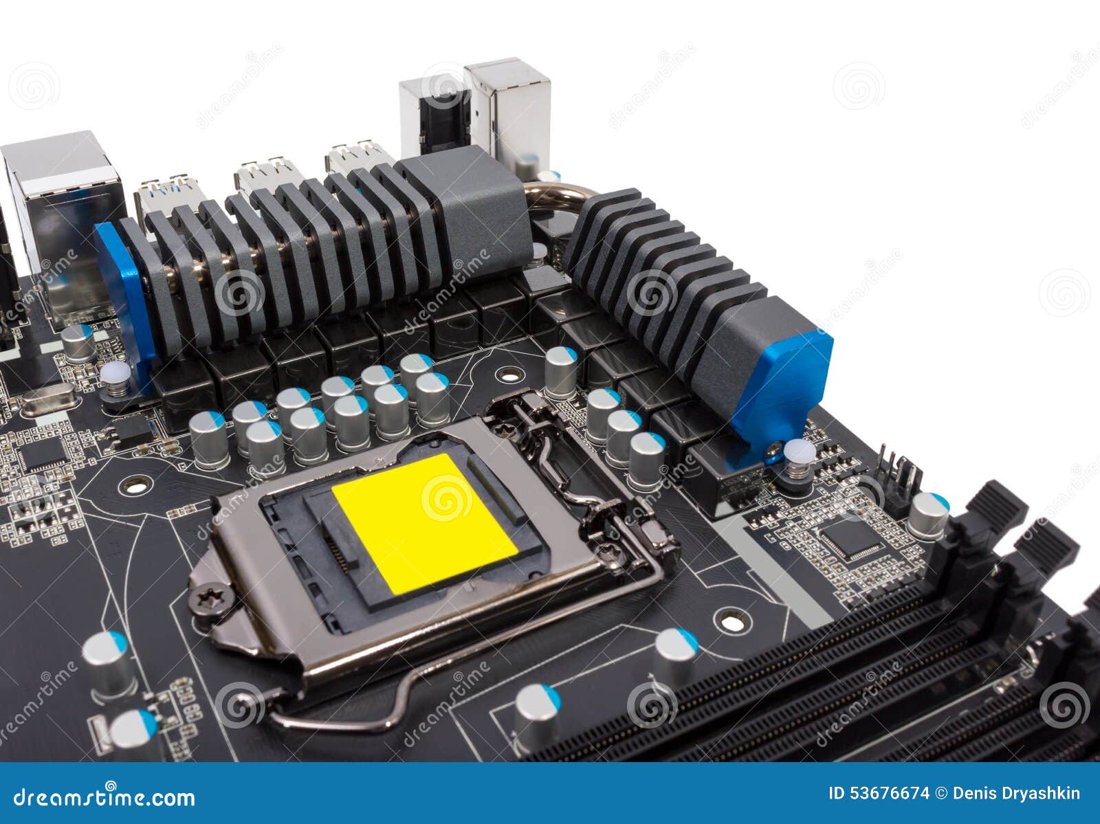 Electronic Collection - Multiphase Power System Modern Processor Stock ...