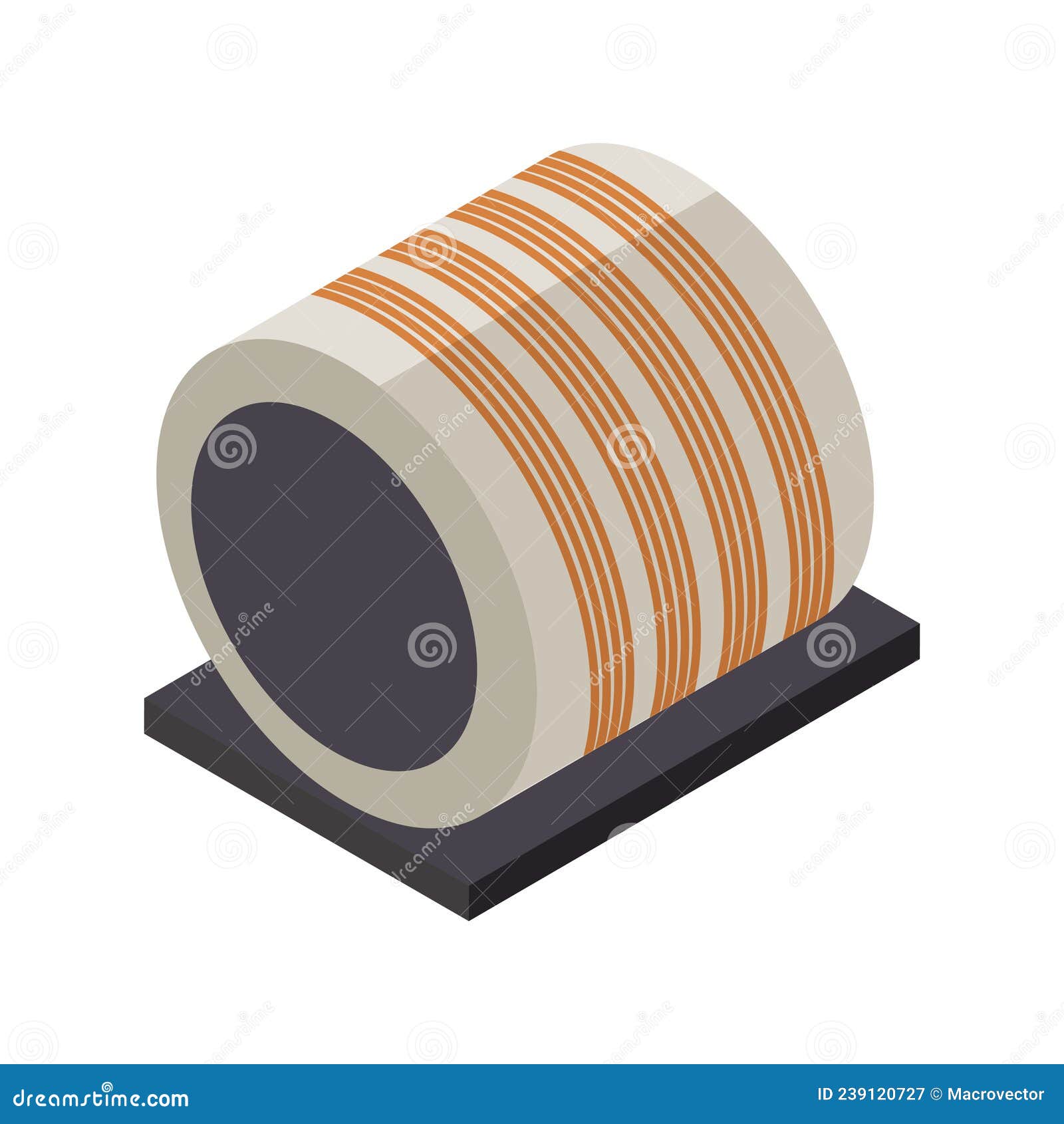 Electronic Component In TO-220 Package Isolated On White. 3D Rendering ...