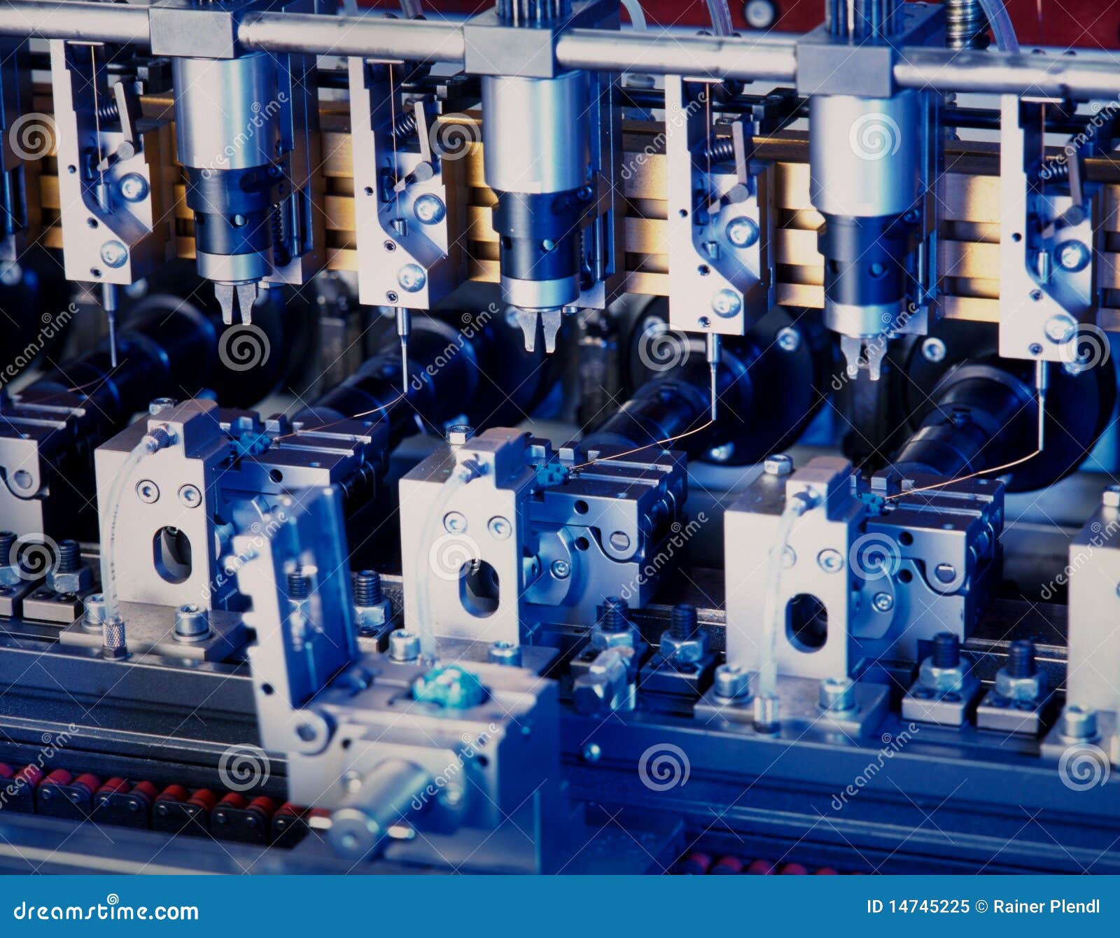 Electronic Component Production Stock Image - Image of system ...