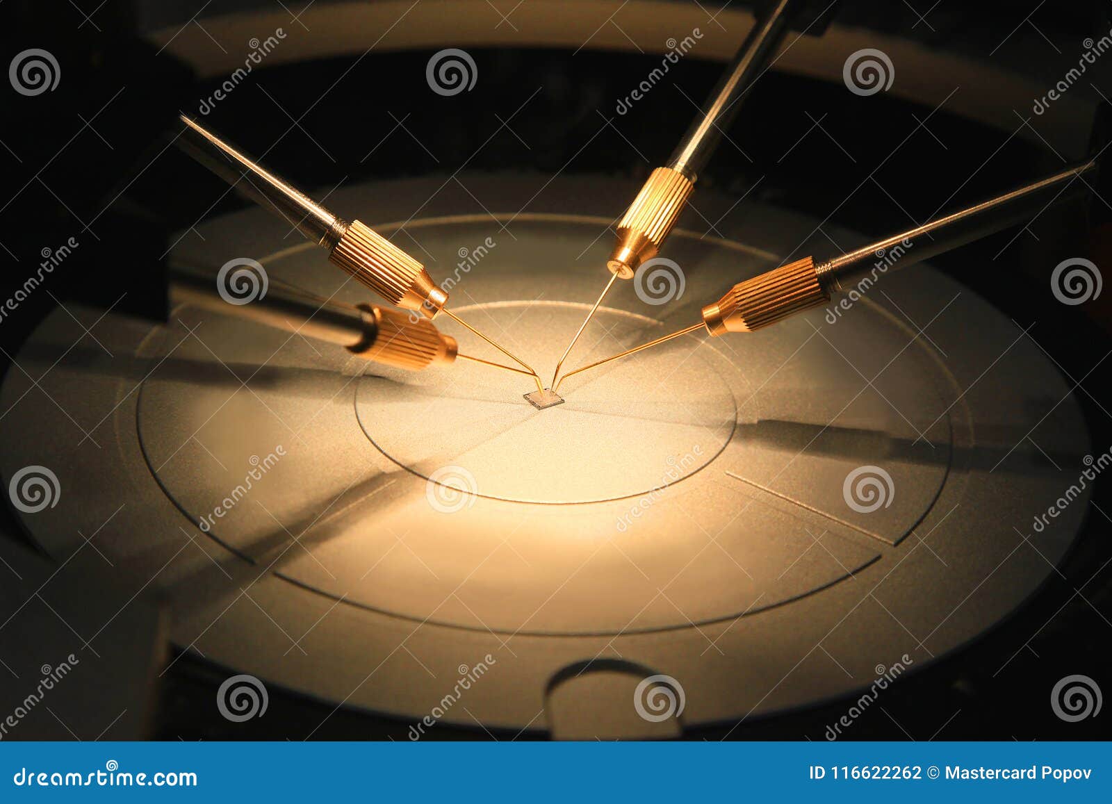Electronic Component Testing Device Stock Photo - Image of close ...