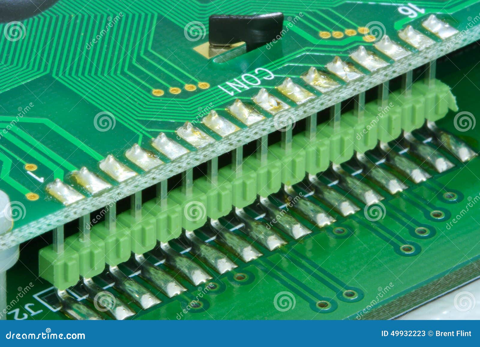 Electronic components stock image. Image of circuit, tiny - 49932223