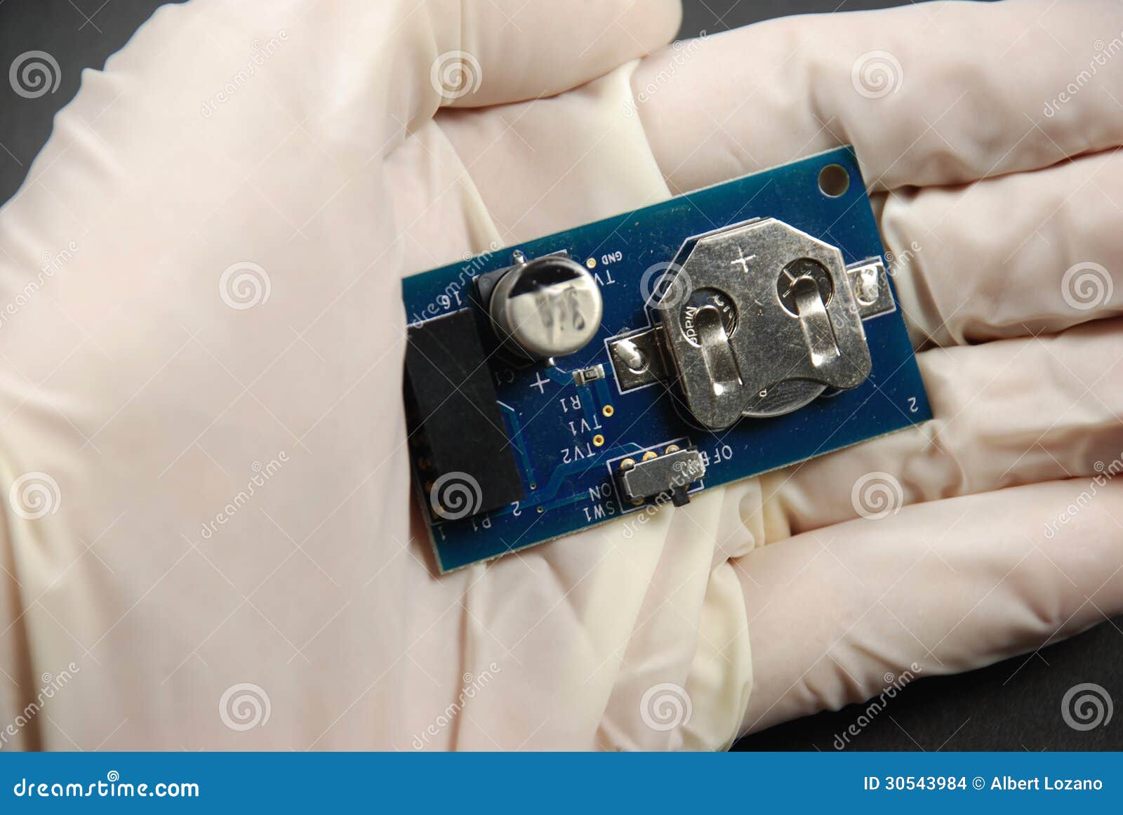 Electronic Components and Devices Stock Photo - Image of connectors ...
