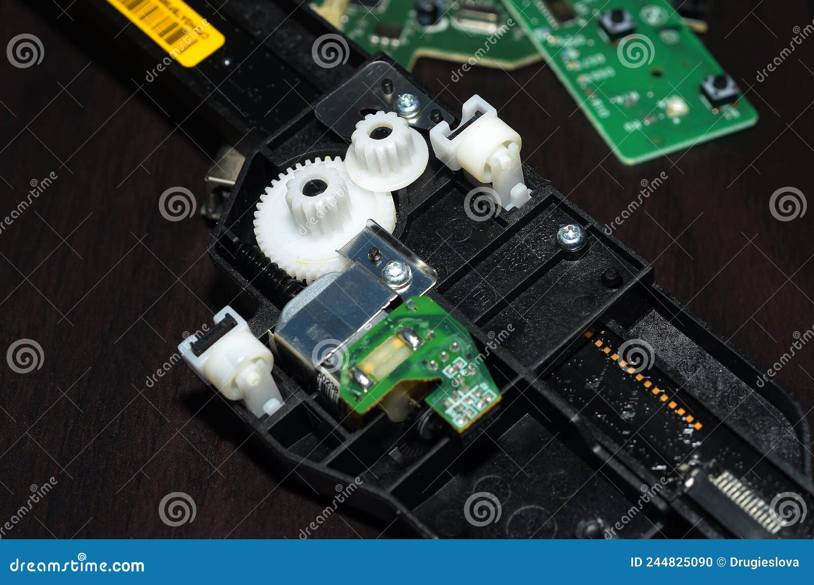 Electronic Components Spare Parts Electronics Parts Technology Close-up ...