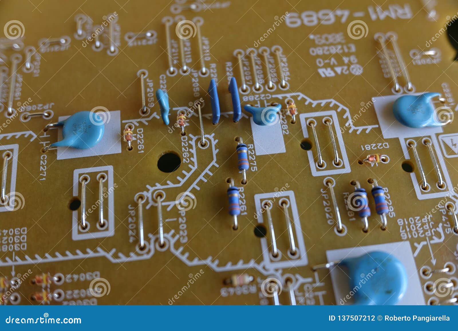 Electronic computer card stock photo. Image of integrated - 137507212