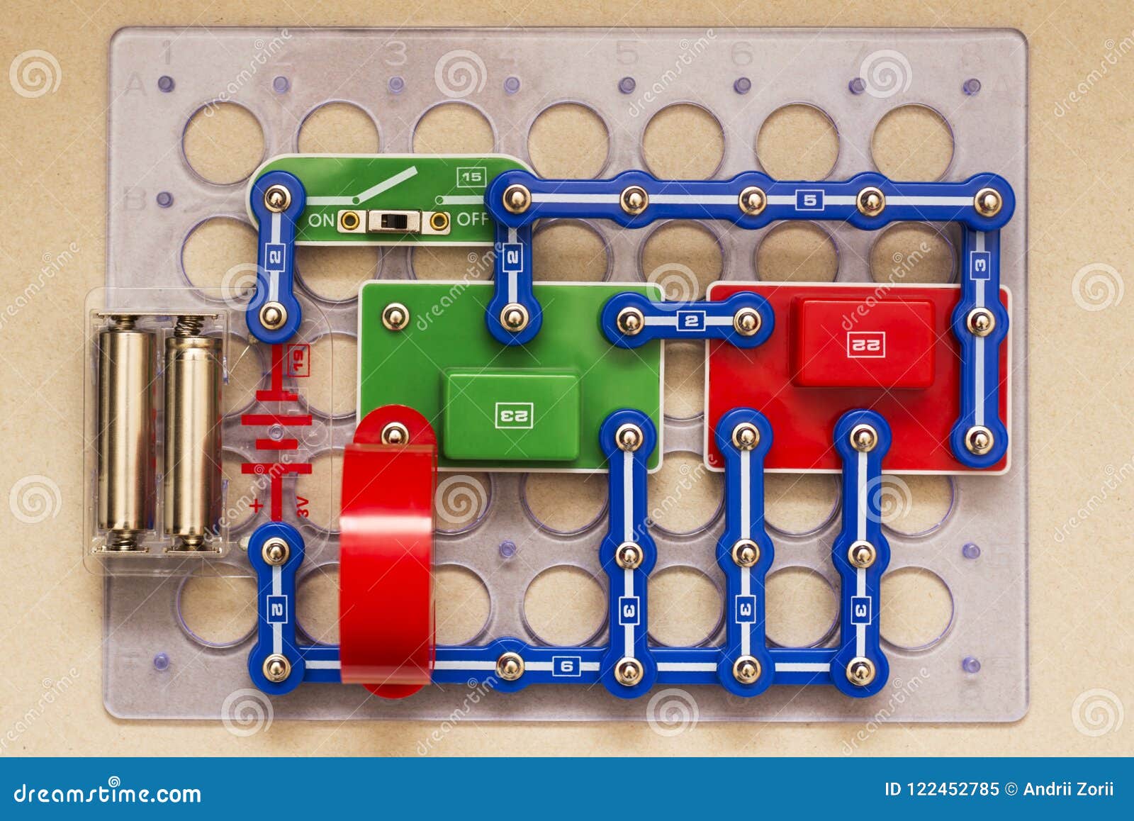 Electronic Constructor for Children. Children Learning and Education ...