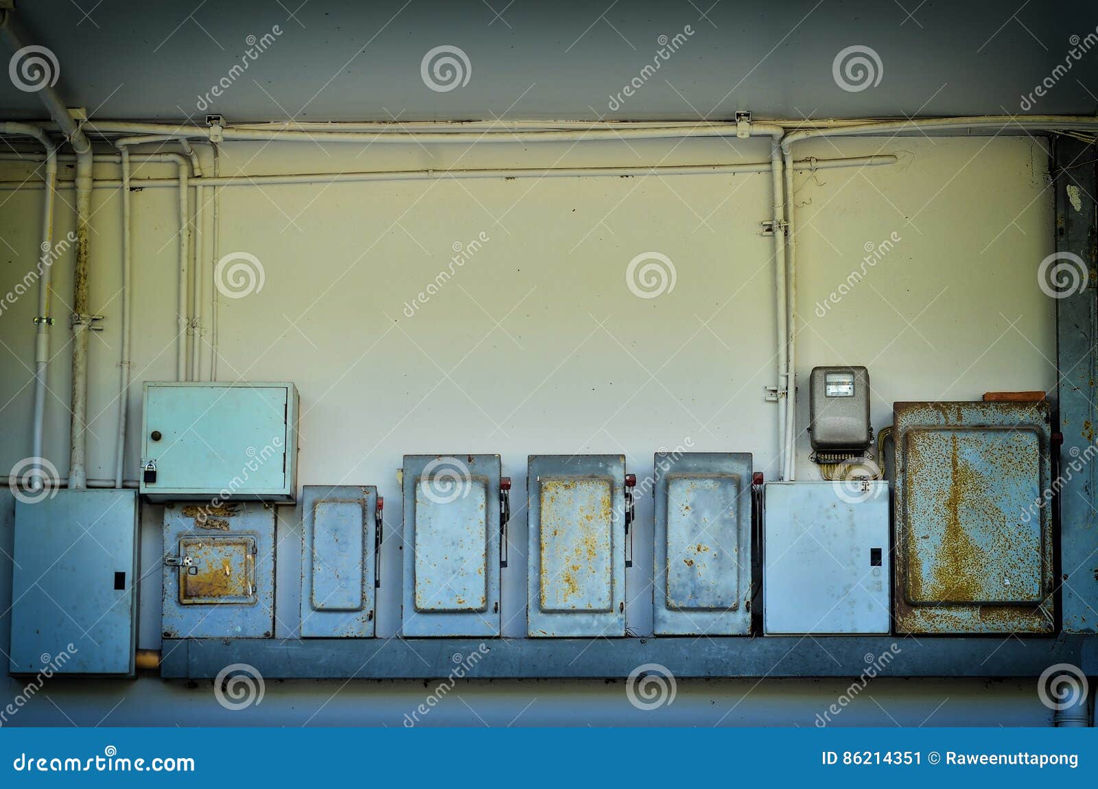 Electronic control box stock image. Image of danger, energy - 86214351