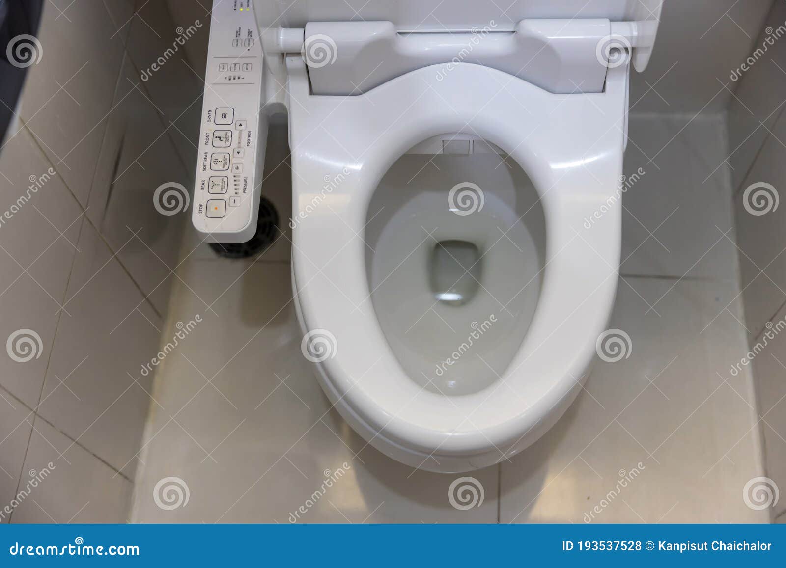 Electronic Control Panel of Toilet Sanitary Ware with Automatic Flush ...