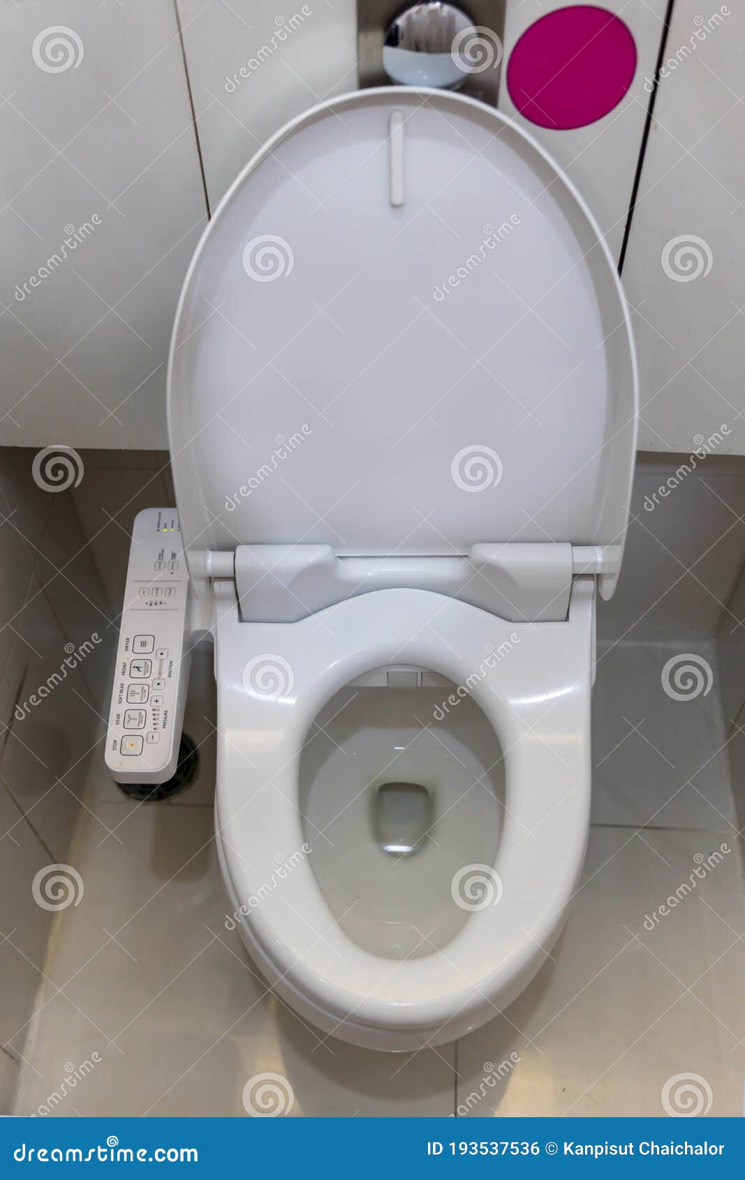 Electronic Control Panel of Toilet Sanitary Ware with Automatic Flush ...