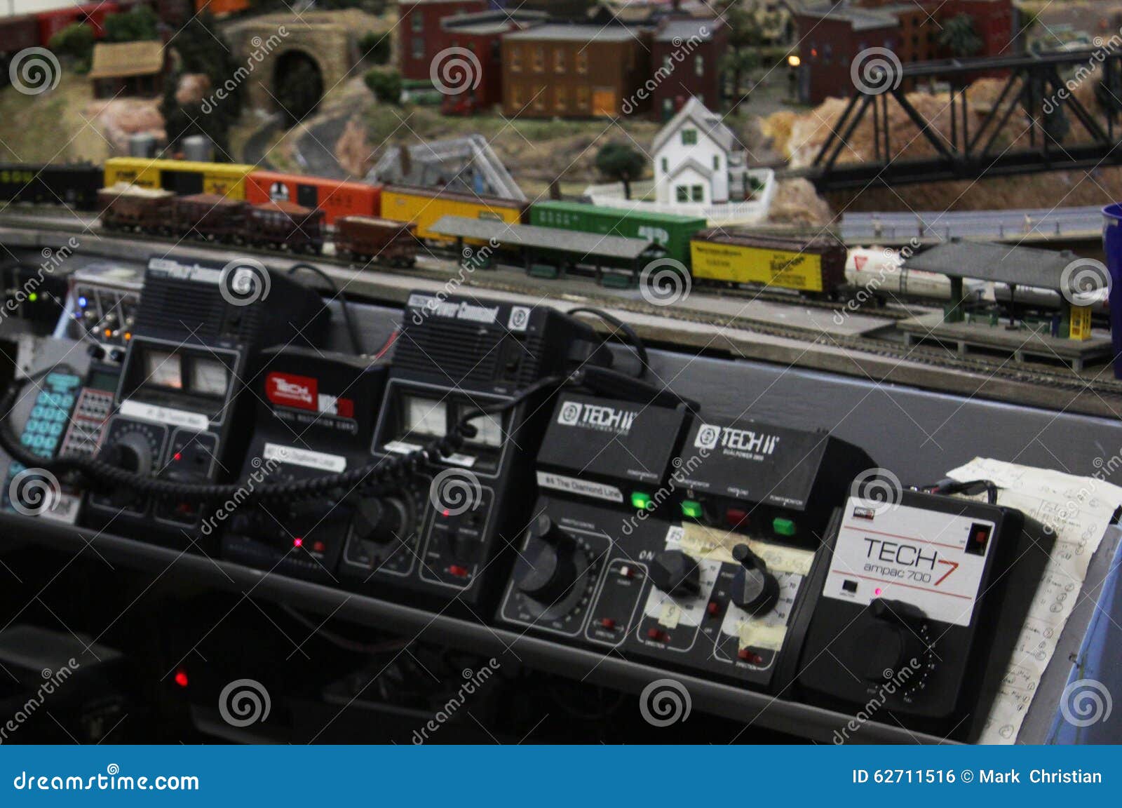 Electronic Controls for Model Trains Editorial Photo - Image of ...
