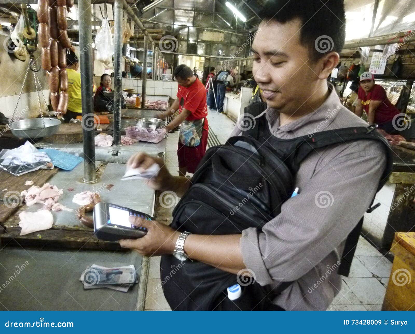 Electronic data capture editorial stock image. Image of conducting ...