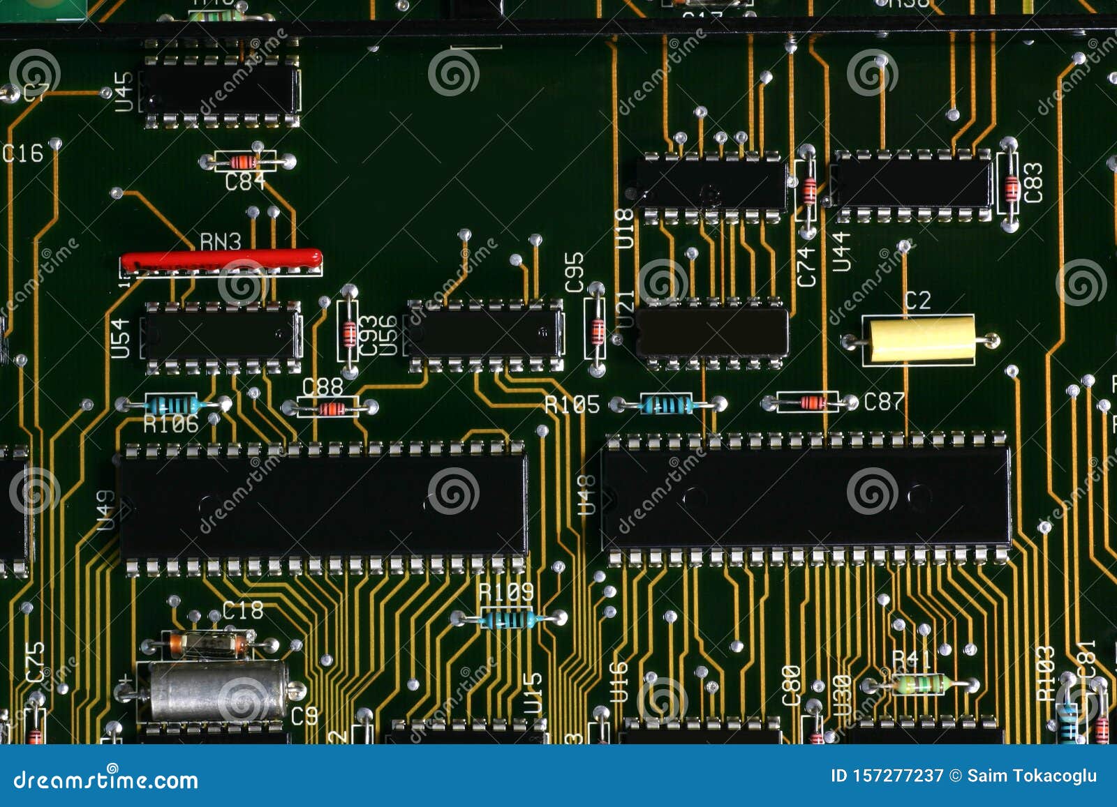 Electronic Device Boards Consisting of Electronic Materials Such As ...