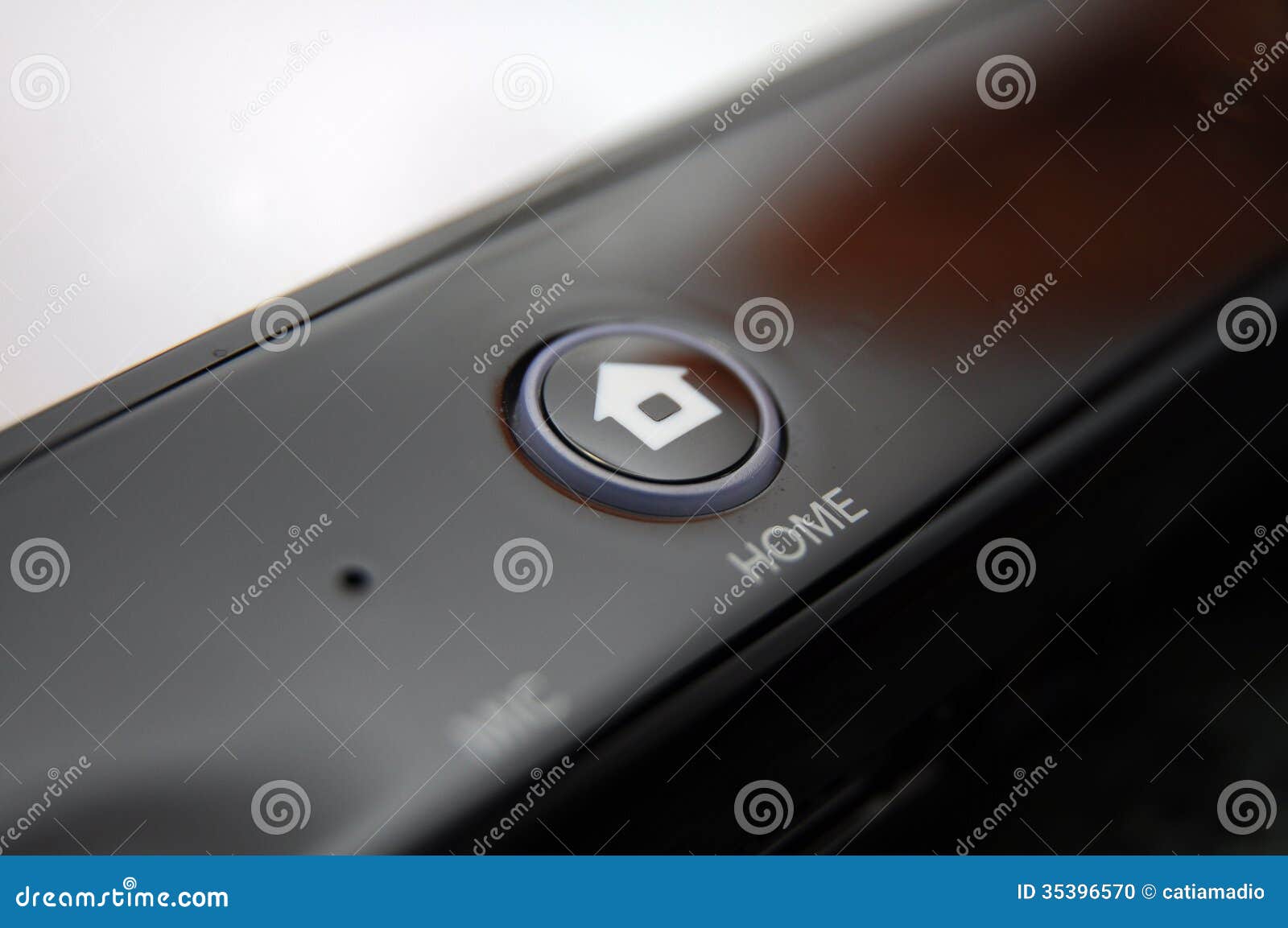 Electronic Device Home Button Stock Photo - Image of button, computer ...