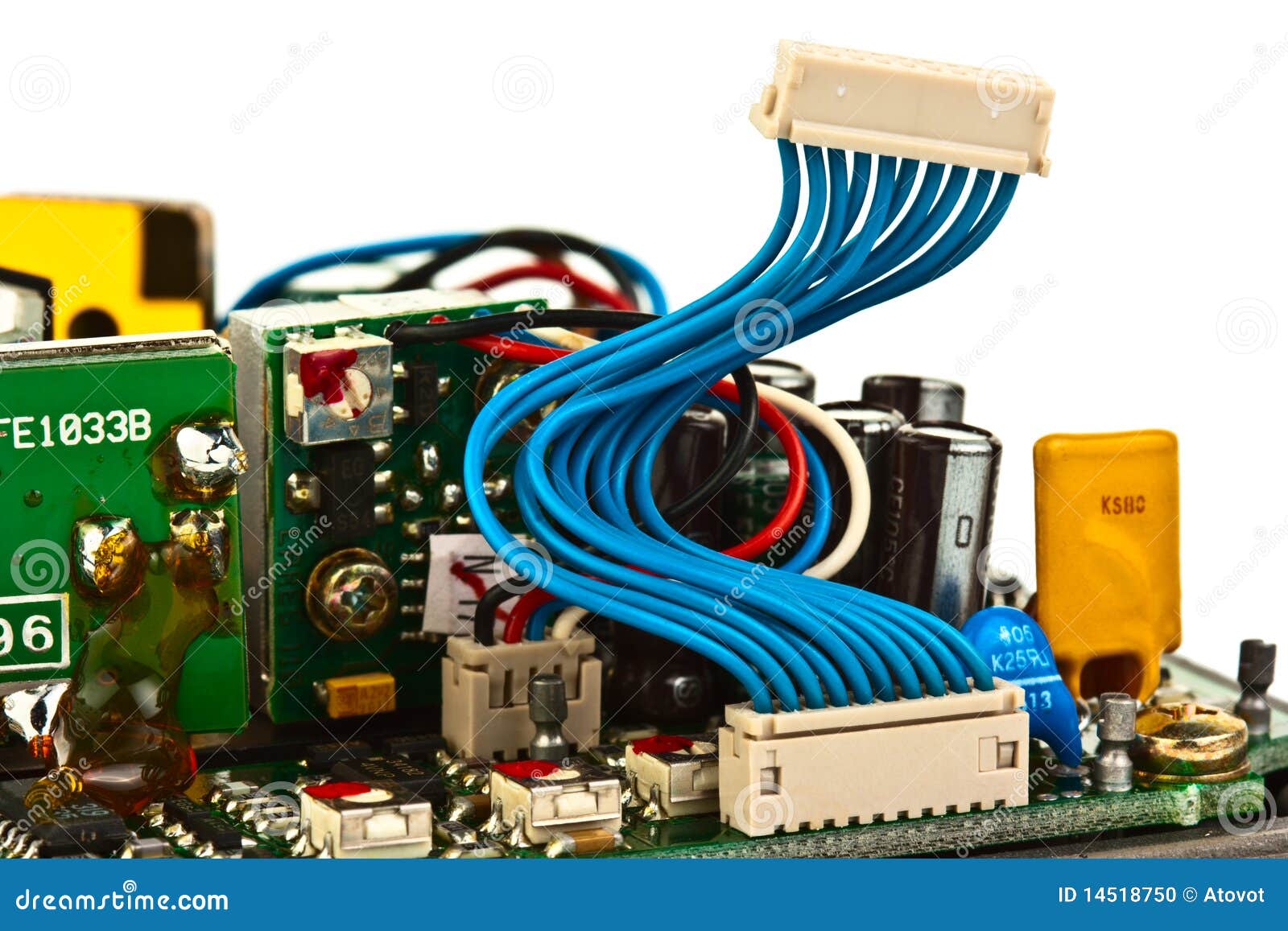 Electronic device inside stock photo. Image of closeup - 14518750