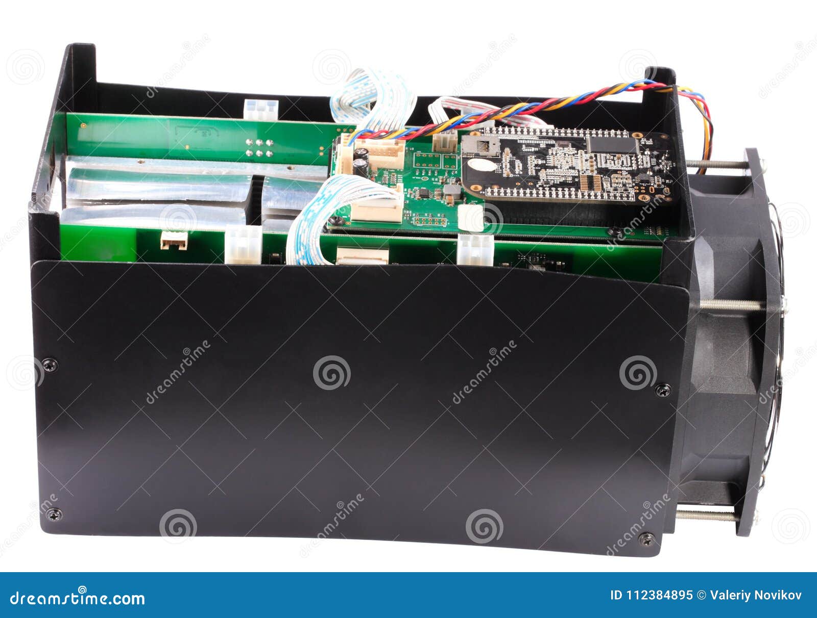 Electronic Device Isolated on White Background Stock Image - Image of ...