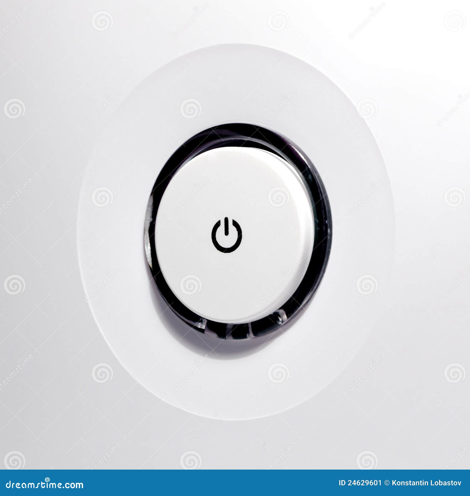 Electronic Device Power Button Stock Image - Image of switch, push ...