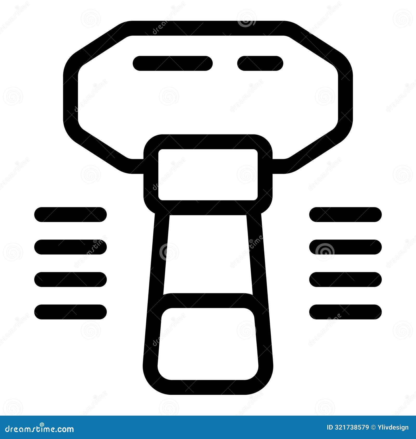Electronic Device Scanning Bar Code with Laser Beam for Inventory Stock ...