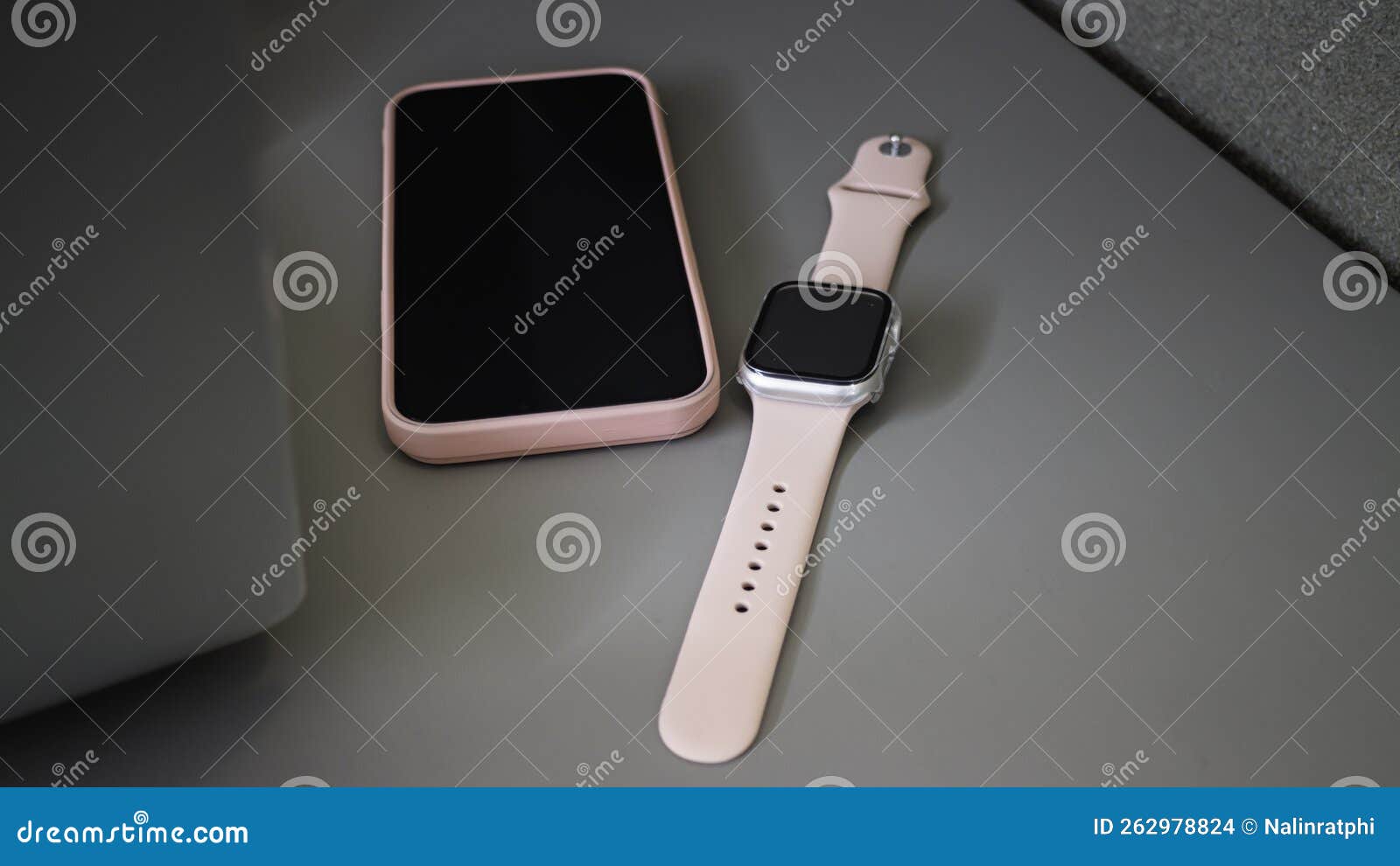 Electronic Devices for Internet Working Stock Photo - Image of mock ...