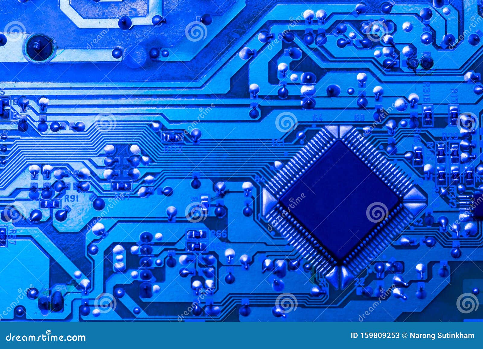 For Electronic Devices, Photonic Computer Stock Image - Image of glass ...