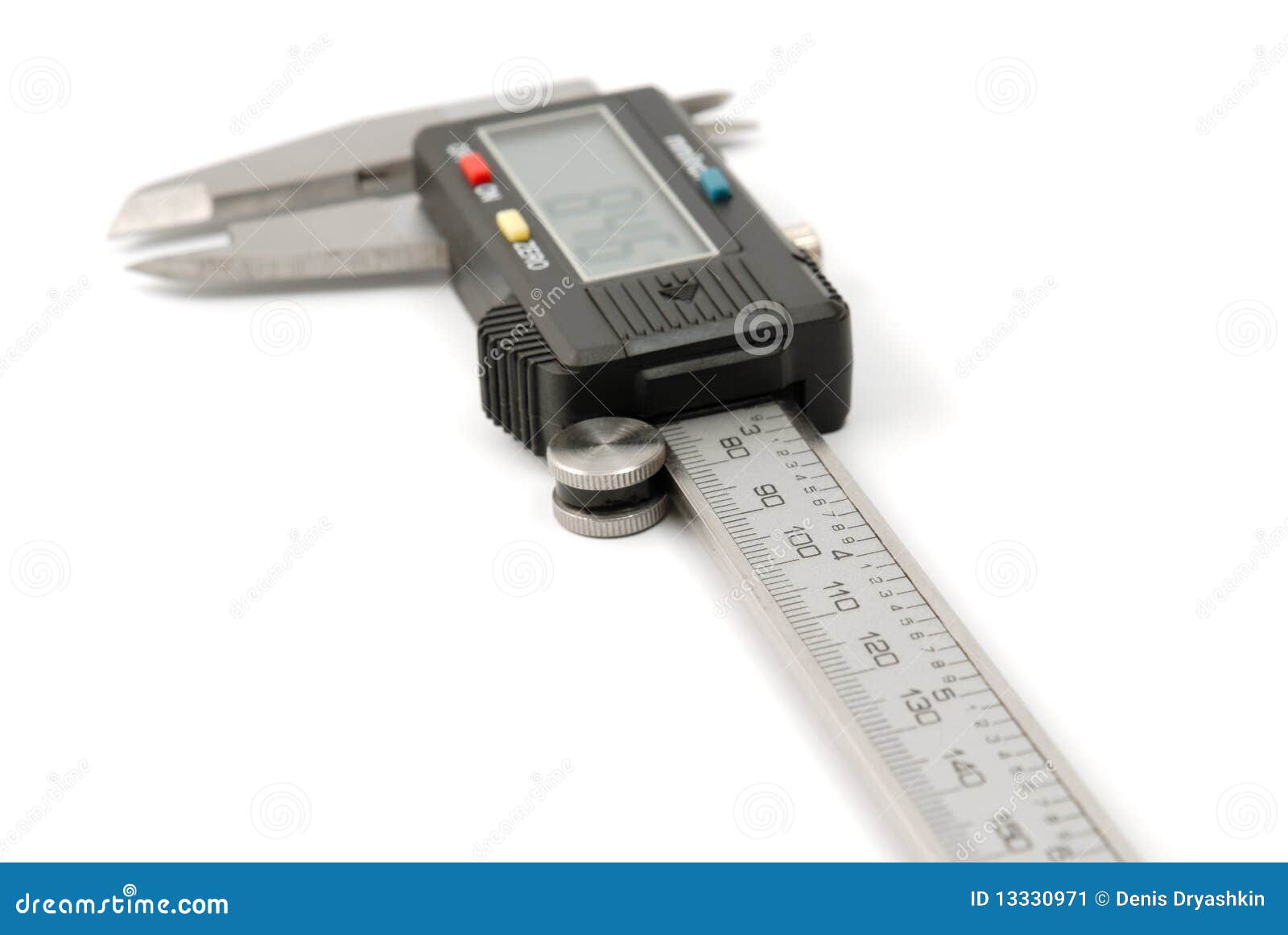 Electronic digital caliper stock image. Image of meter - 13330971