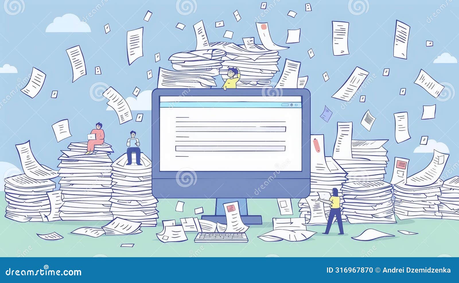 This is an Electronic Document Management Landing Page. this is an ...