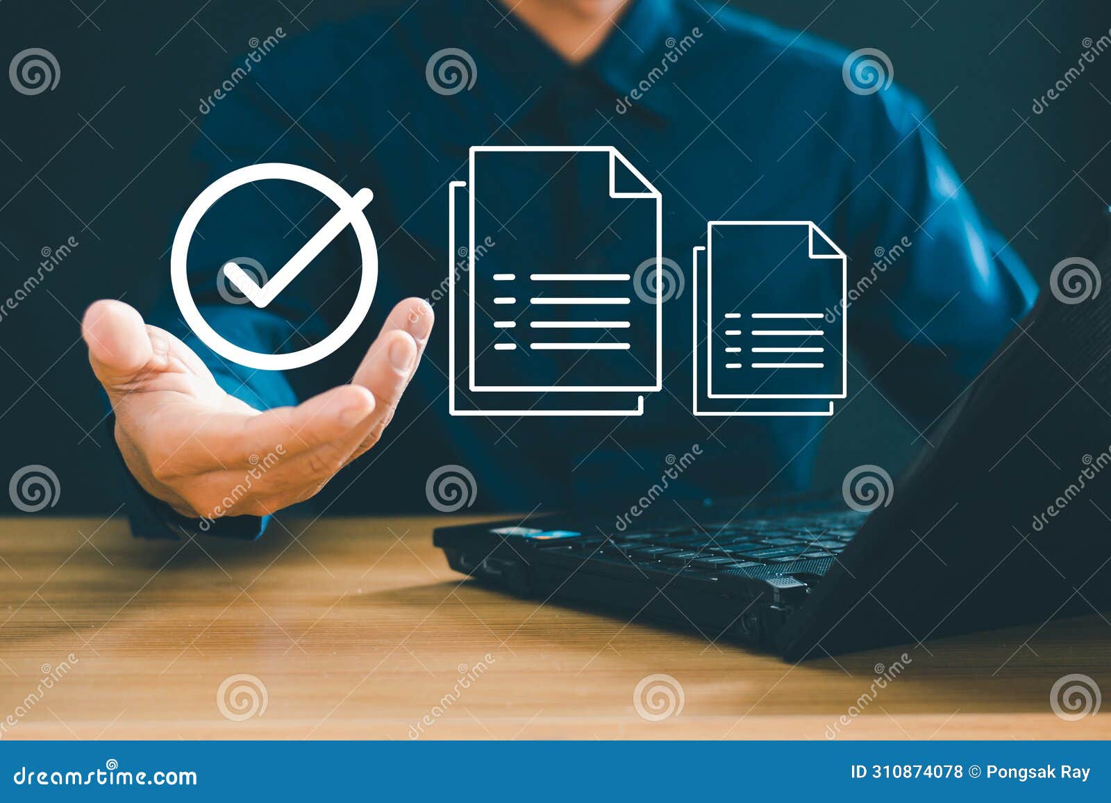 Electronic Document Management Paperless Workplace Electronic Signature ...