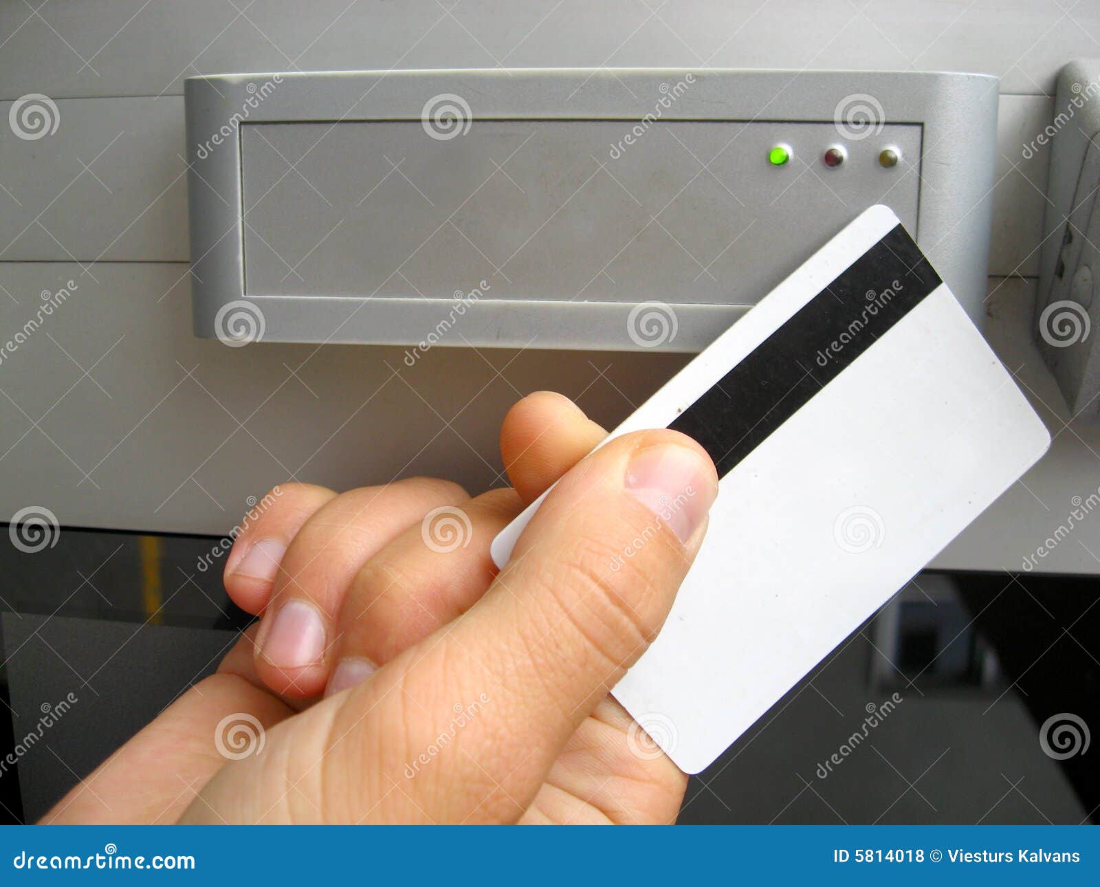 Electronic door lock stock photo. Image of security, card - 5814018