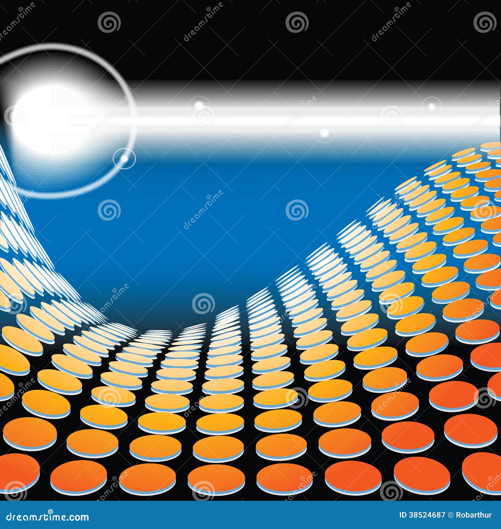 Electronic Dots stock vector. Illustration of card, bright - 38524687