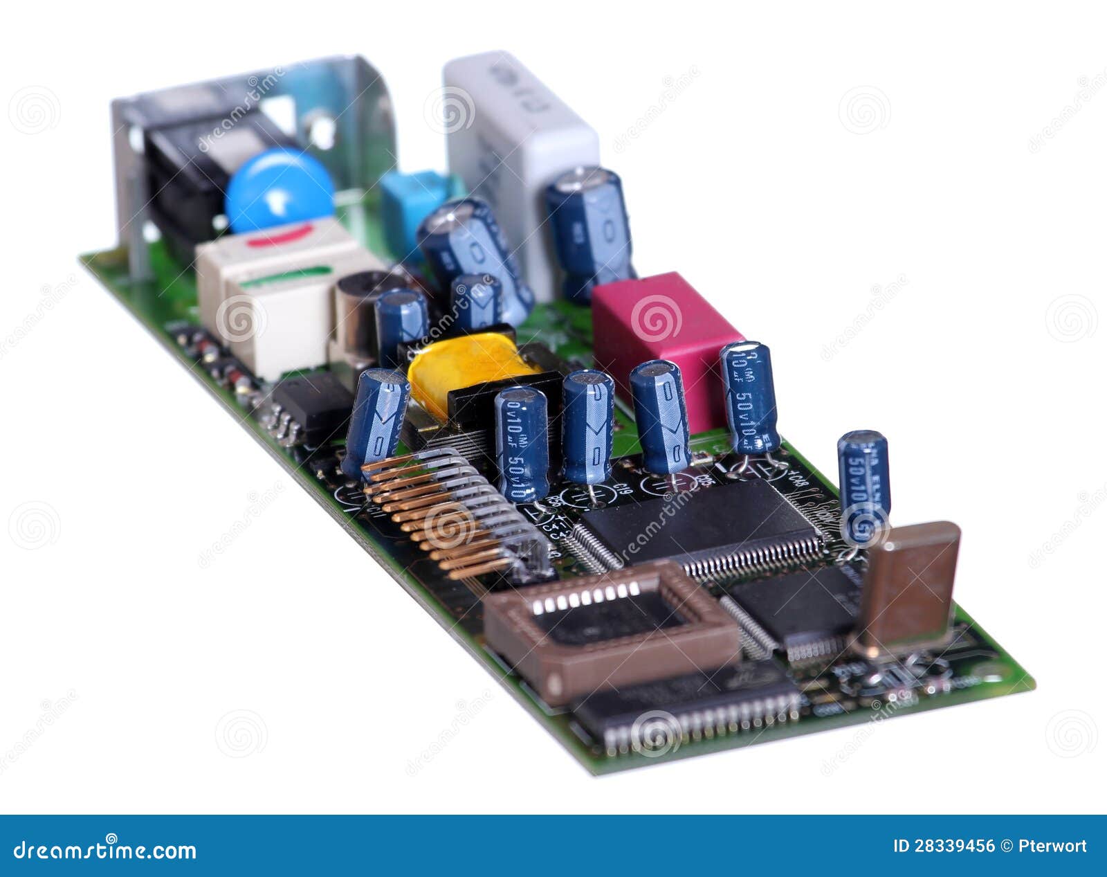 Electronic elements stock photo. Image of hardware, silicon - 28339456