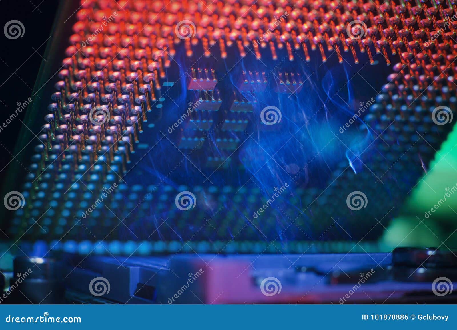 Electronic Engineer of Computer Cpu Technology Stock Photo - Image of ...