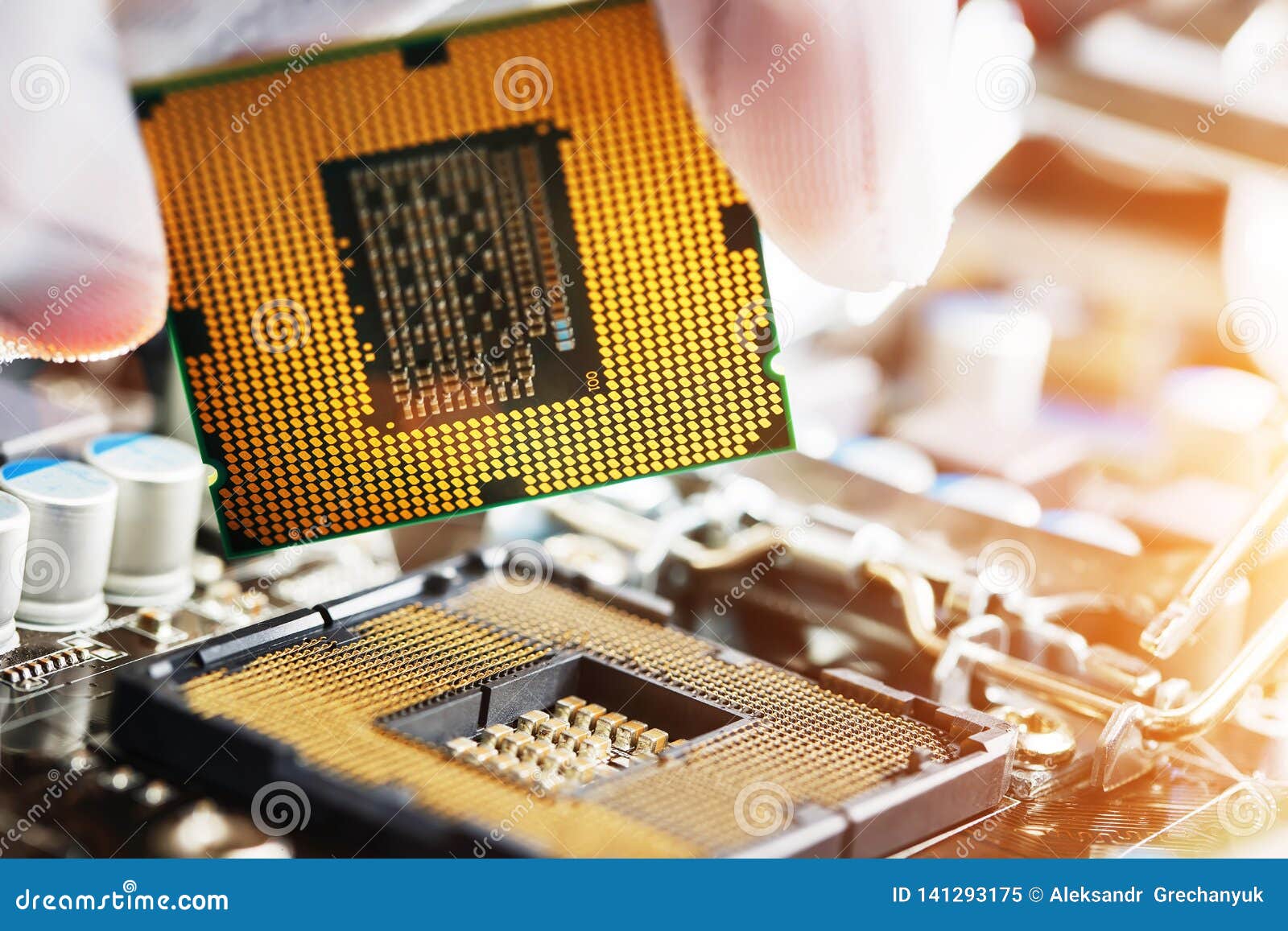 Electronic Engineer of Computer Technology. Maintenance Computer Cpu ...