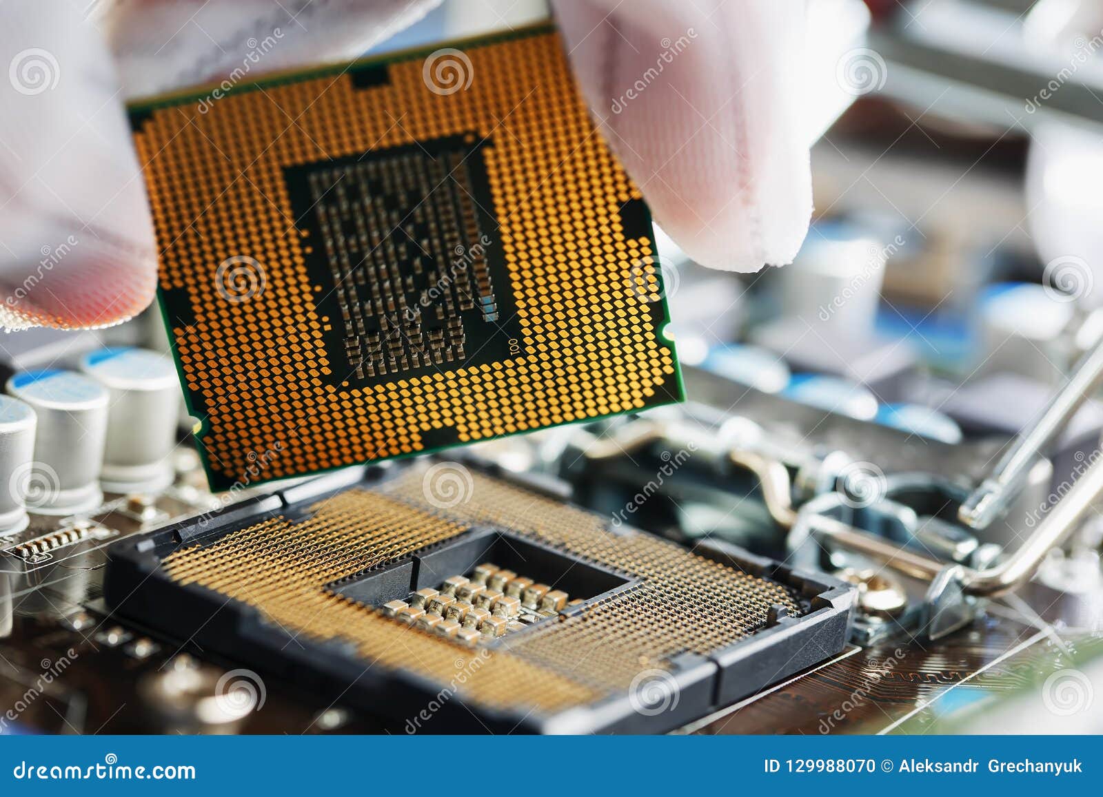 Electronic Engineer of Computer Technology. Maintenance Computer Cpu ...