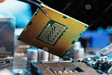 Electronic Engineer of Computer Technology. Maintenance Computer Cpu ...