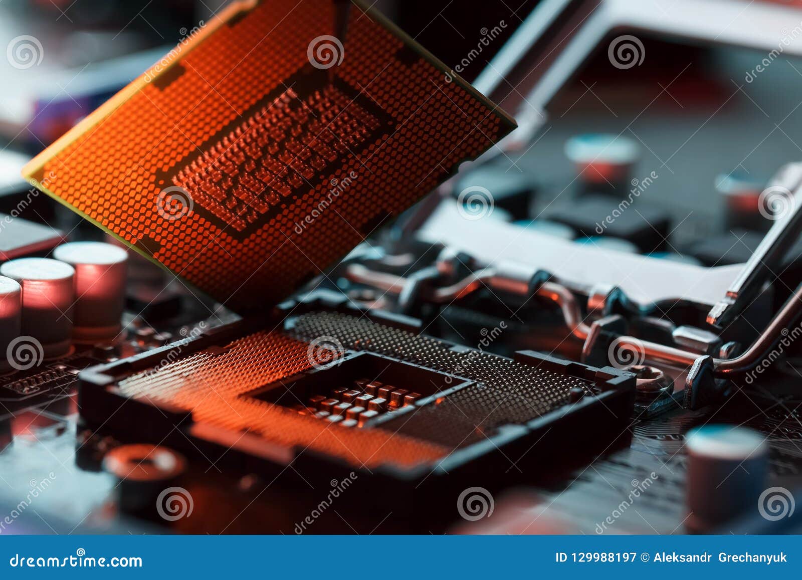 Electronic Engineer of Computer Technology. Maintenance Computer Cpu ...