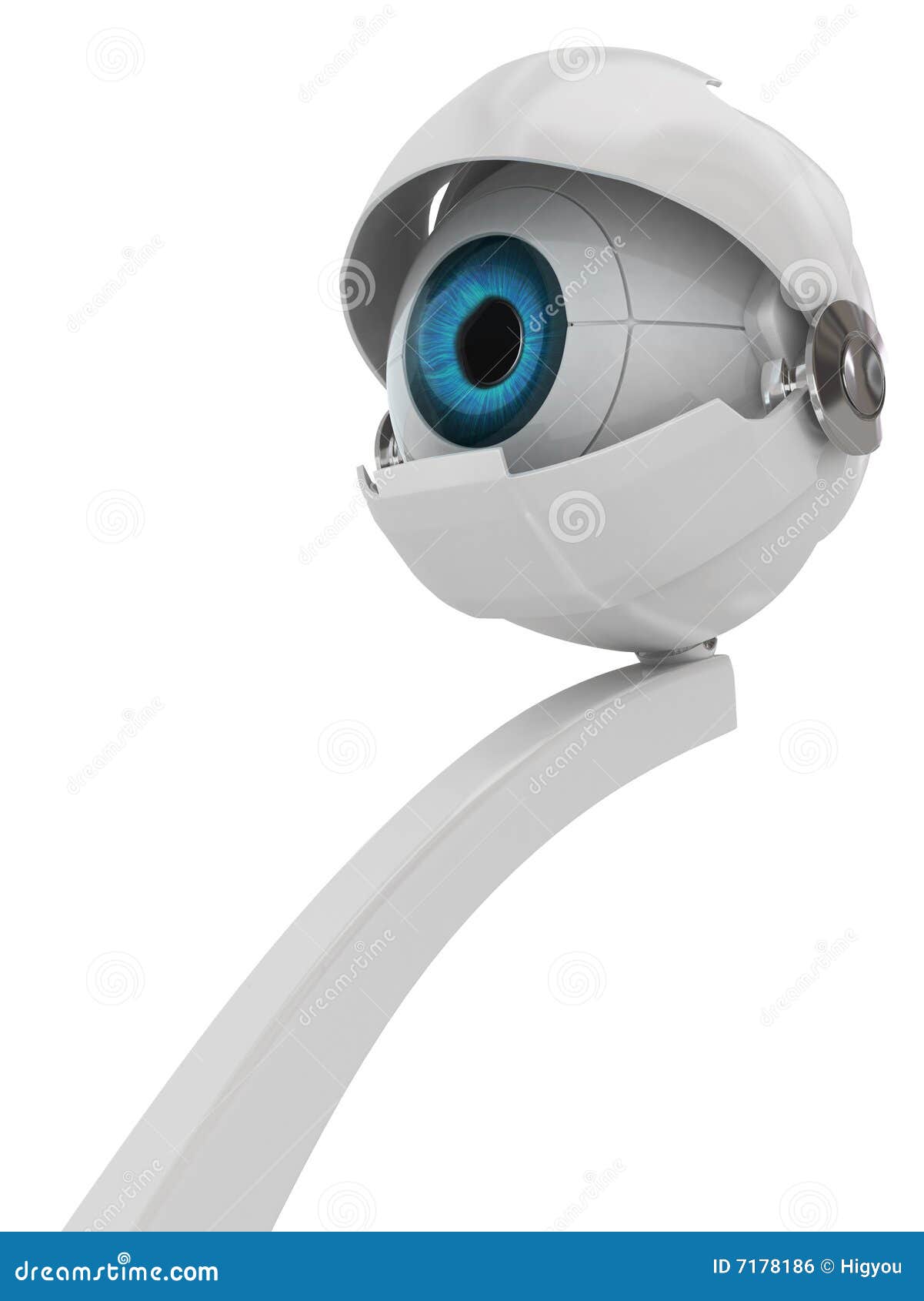 Electronic Eye stock illustration. Illustration of cutout - 7178186